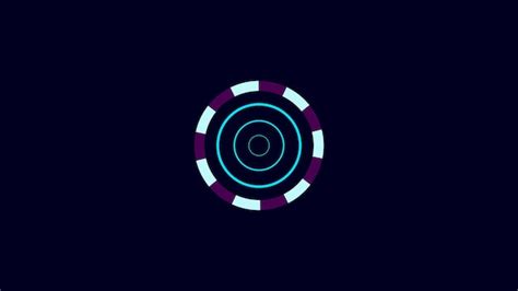 premium photo circle loading bar icon animated on a black background