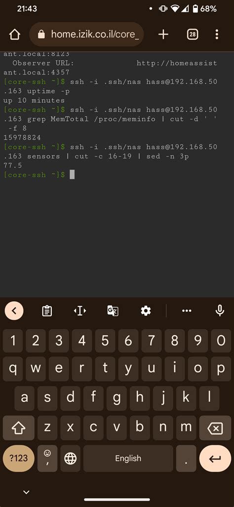 command line sensor get error code 255 r homeassistant