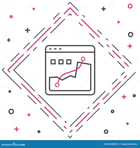Colorful Histogram Cartoon Vector 8580765
