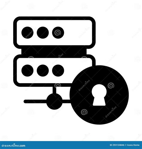 Hosting Server Icon For Web And Mobile Web Hosting Icon Database