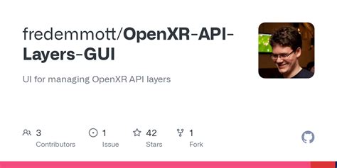 github fredemmott openxr api layers gui ui for managing openxr api