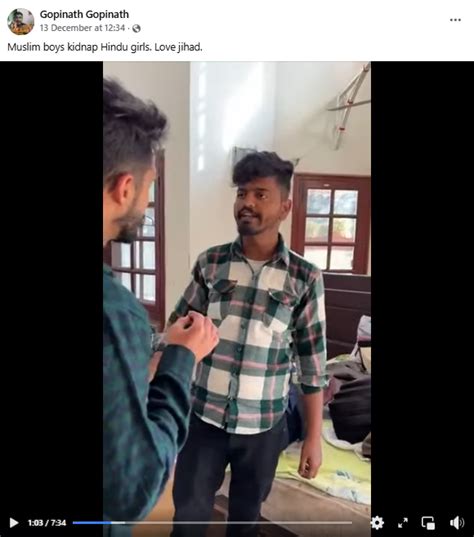 Fact Check: Viral Video Showing Rescue Of ‘Hindu Girls Kidnapped By Muslim Man’ Is Scripted