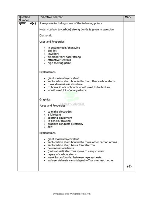 Types Of Substances Exam Corner