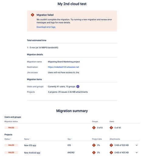Jira Cloud Migration Assistant を使用した移行 Atlassian Cloud アトラシアン製品ドキュメント
