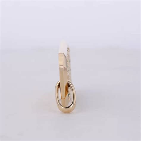225mm Round Brilliant Cut Lab Grown Emerald 10k Yellow Gold Diamond