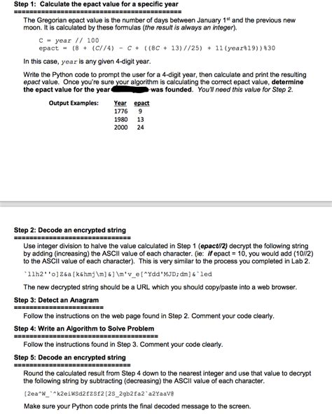 Solved Program Components Your Program Should Perform The Chegg