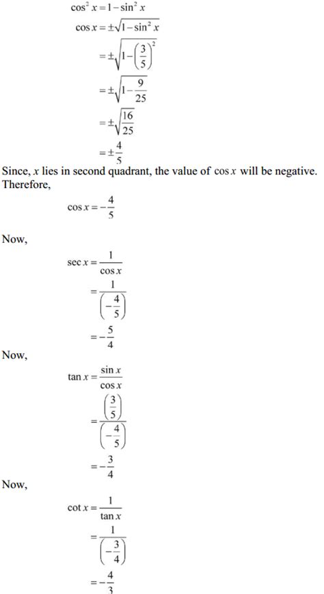 Hbse 11th Class Maths Solutions Chapter 3 Trigonometric Functions Ex 3 2 Haryana Board Solutions