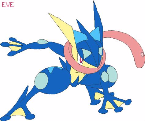Greninja Pixel Art
