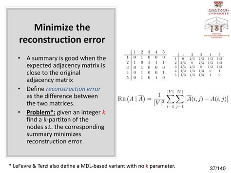 Summarizing Static And Dynamic Big Graphs Ppt Download