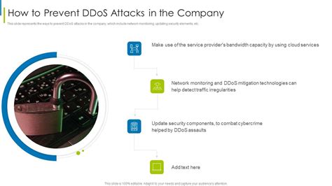 Cyber Terrorism Assault How To Prevent Ddos Attacks In The Company Inspiration Pdf