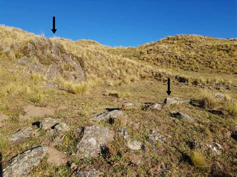 This Image Represents One Of Many Examples Of The Use Of Rock Outcrops