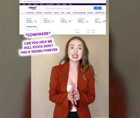 did you know you can use excel to pull live stock data 📈 kat norton