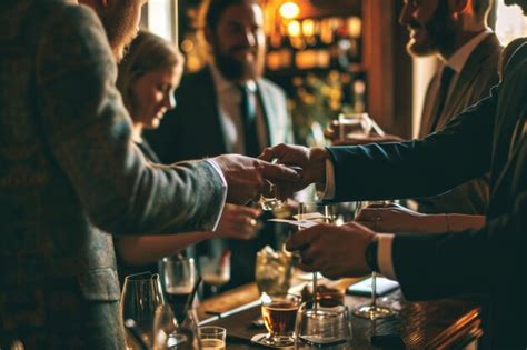 Premium Photo Visual Representation Of A Networking Event Where