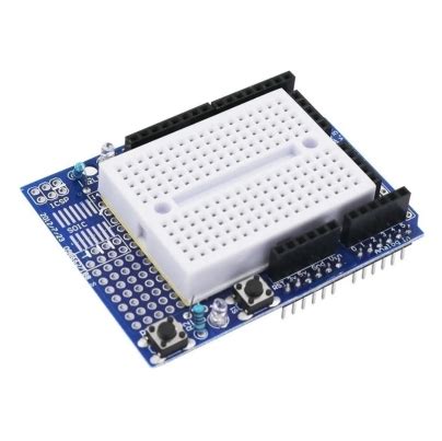 Arduino Uno Tarjeta Shield Protoboard Electrónica Click