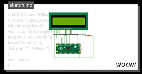 Lcd1602 Wokwi Esp32 Stm32 Arduino Simulator Lcd1602 Wokwi Esp32 Stm32 Arduino Simulator