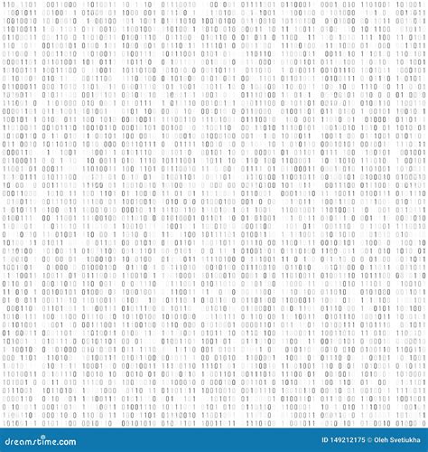 Binary Code Digital Technology Background Computer Data By 0 And 1 Algorithm Binary Data Code
