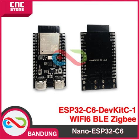 Jual Nano Esp32 C6 Core Board Esp32 C6 Devkitc 1 Wifi6 Ble Zigbee N16 N8 Kota Bandung Cv