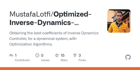 Github Mustafalotfioptimized Inverse Dynamics Controller Obtaining The Best Coefficients Of