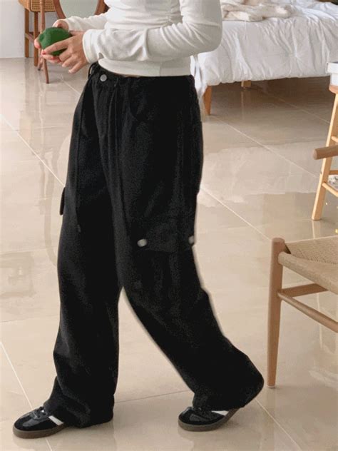 오베럴 피터 기모 카고 팬츠 위시버킷