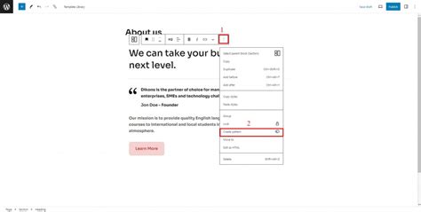 How To Use Wordpress Block Patterns Video Tutorial On Wordpress Patterns Motopress