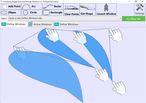 Overlaying Shaped And ClickThrough Windows Desktop Enhancements