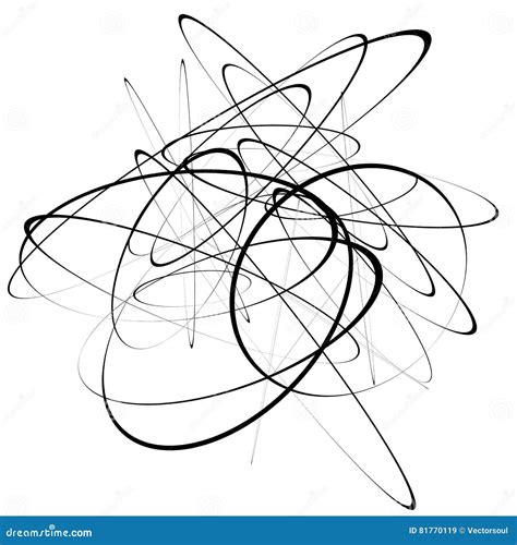 Radial Radiating Lines Asymmetrical Geometric Element Stock Vector Illustration Of Abstract