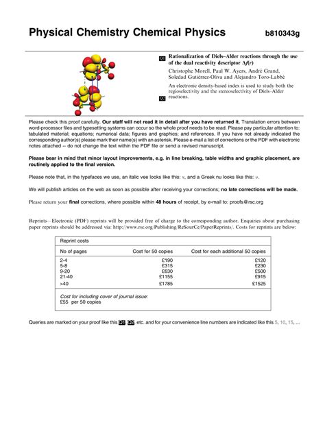 Pdf Rationalization Of Diels Alder Reactions Through The Use Of The Dual Reactivity Descriptor