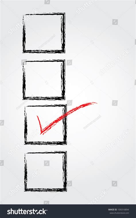 Vector Check Marks Stock Vector Royalty Free Shutterstock