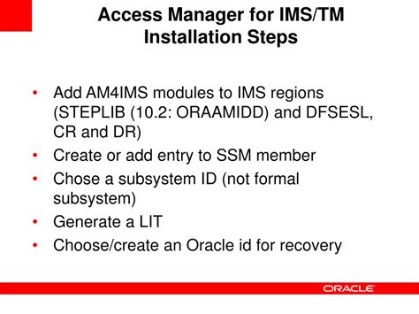 PPT Access Manager For CICS TS And Access Manager For IMS TM Experiences PowerPoint