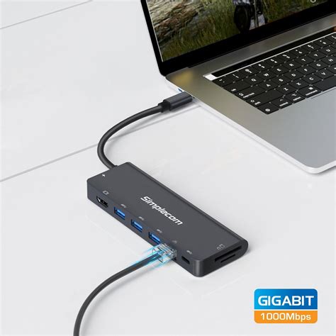 Simplecom CHN USB C SuperSpeed In Multiport Docking Station PowerhousePC