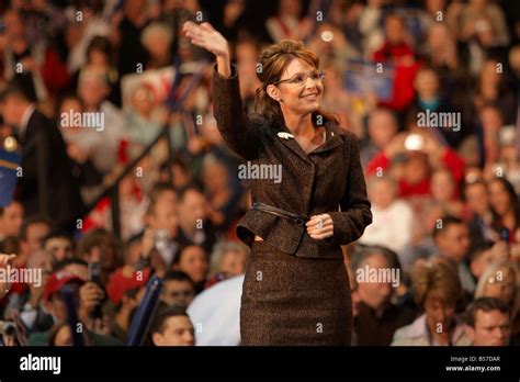 Photo From Vice Presidential Candidate Sarah Palin Rally In Troy Ohio