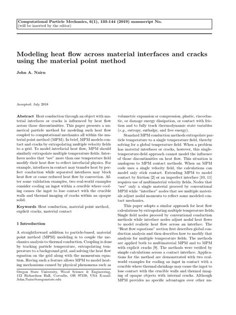 Interface Heat Download Free Pdf Heat Transfer Heat