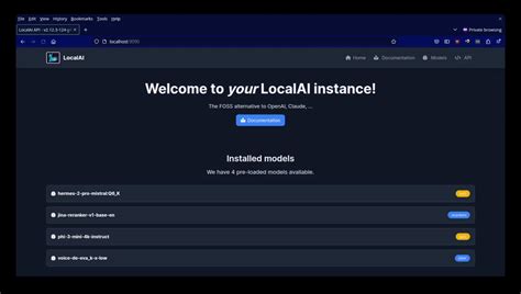 🖼️ Model Gallery Localai
