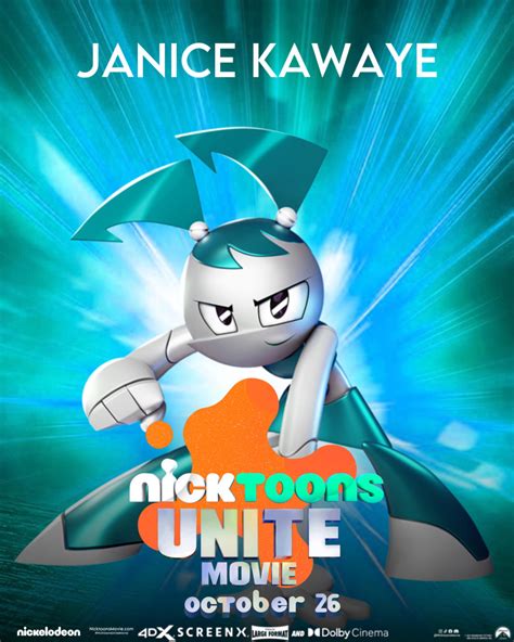 Nicktoons Unite Movie Poster Jenny Wakeman By Bluepeashooter94 On