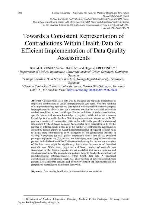 Pdf Towards A Consistent Representation Of Contradictions Within