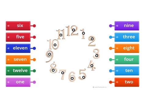 Numbers 1 To 12 Square Shape Numbers 12 On The Square Icon Template