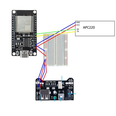 Only Receive Data When I Turn Off The Esp32 Apc220 Networking