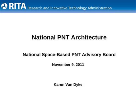Pdf National Pnt Architecture Gps The Global Positioning · Pdf File · 2012 08 16national