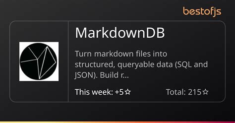 Best Of Js • Markdowndb