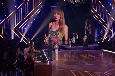 Taylor Swift Makes Surprise Dancing With The Stars Appearance Watch