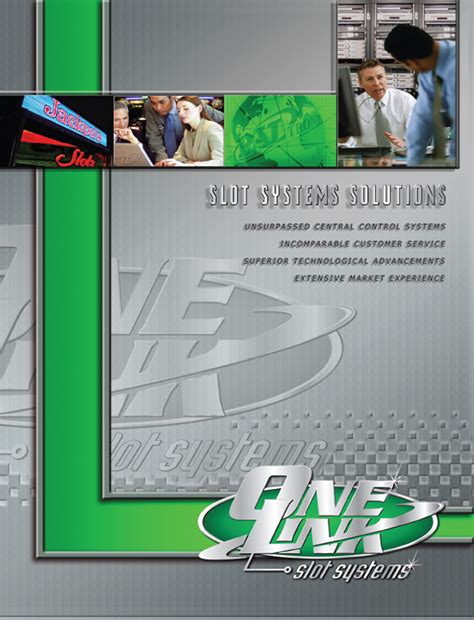 Paltronics One Link Slot Systems Brochure Behance