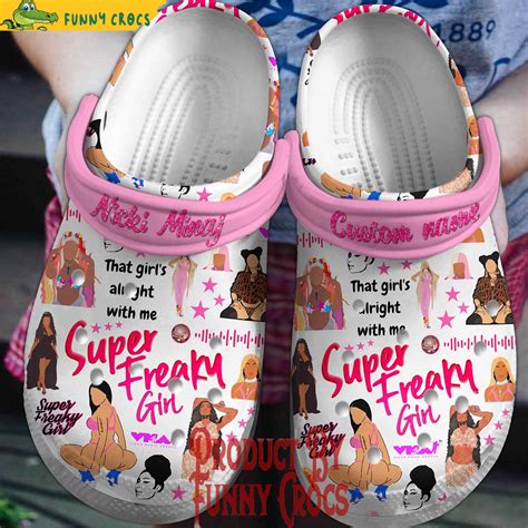 Nicki Minaj Crocs Discover Comfort And Style Clog Shoes With Funny Crocs