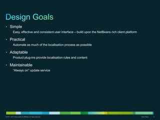 Cisco Localisation Toolkit General Overview PPTX Computing Technology Computing