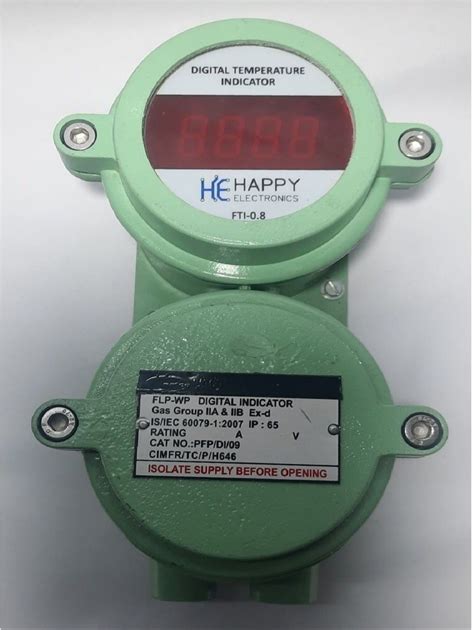 Happy Electronics 50 To 400 Degreec Flameproof Digital Temperature