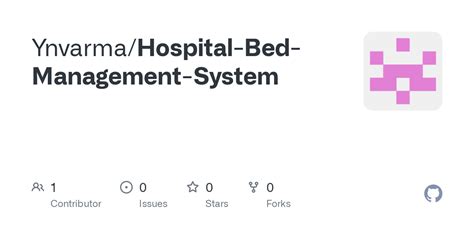 Github Ynvarmahospital Bed Management System