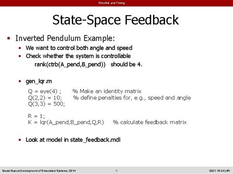 Controller Design Using State Feedback And Observer Model