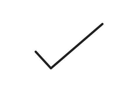 Checked Line Icon Graphic By Iconbunny · Creative Fabrica