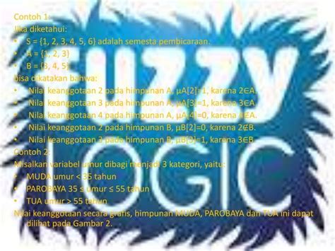 Presentasi Fuzzy Logic Logika Fuzzy Pptx