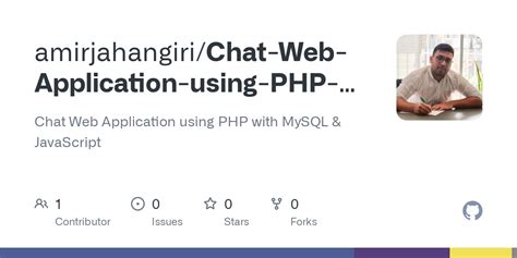 Github Amirjahangirichat Web Application Using Php With Mysql