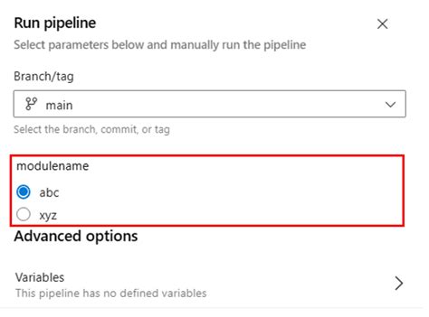 Azure Devops Toggle Variable Value Based On Another Variable In Variables Yml Stack Overflow